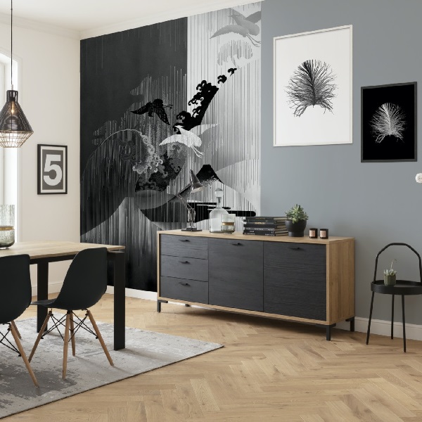 Shhhh Last Shelf Stock :: Murals on Shelf :: Yin Yang Mural - LS ...